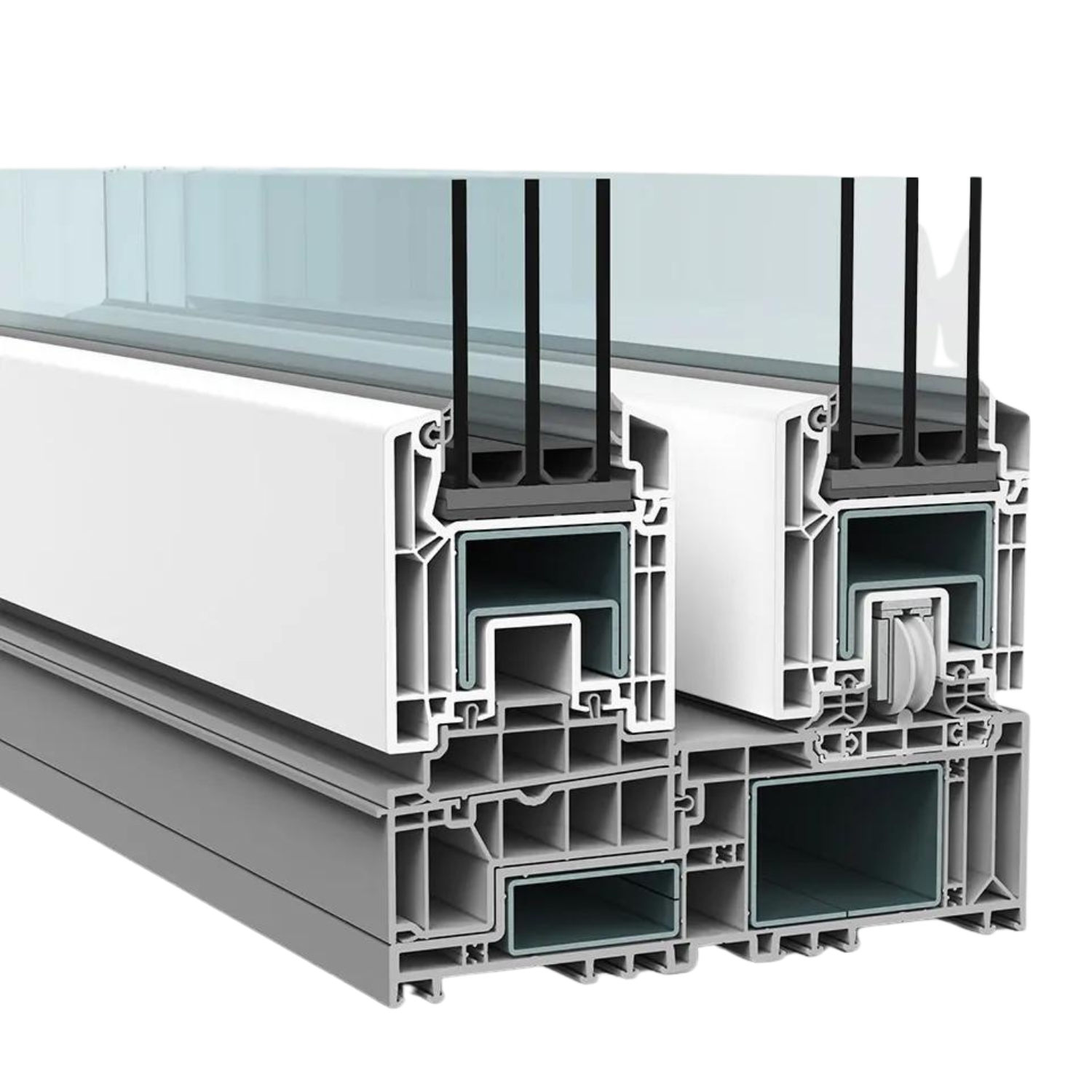 Sistema Corredero Vekamotion de PVC: Espacio y Luz | Ecoven Plus
